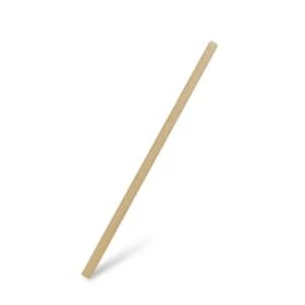 Slamka bio-kompozit prírodná hnedá `JUMBO` Ø8mm x 25cm | Consul